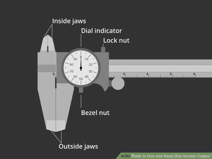 Cómo Utilizar y Lectura Dial Vernier Caliper