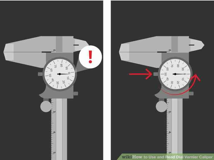 Cómo Utilizar y Lectura Dial Vernier Caliper