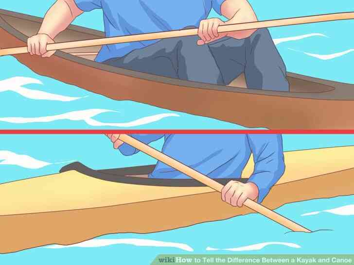 Cómo saber la Diferencia Entre un Kayak y Canoa