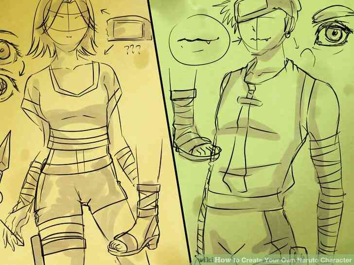 Cómo Crear Tu Propio Personaje de Naruto