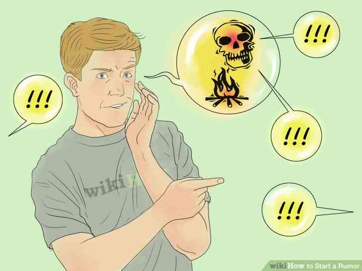 Cómo Iniciar un Rumor